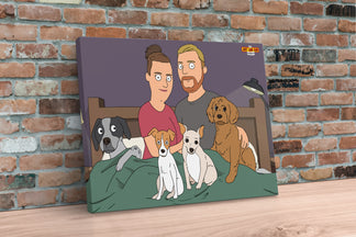 Personalized Just Like Bob Character Portrait | Just Like Bob