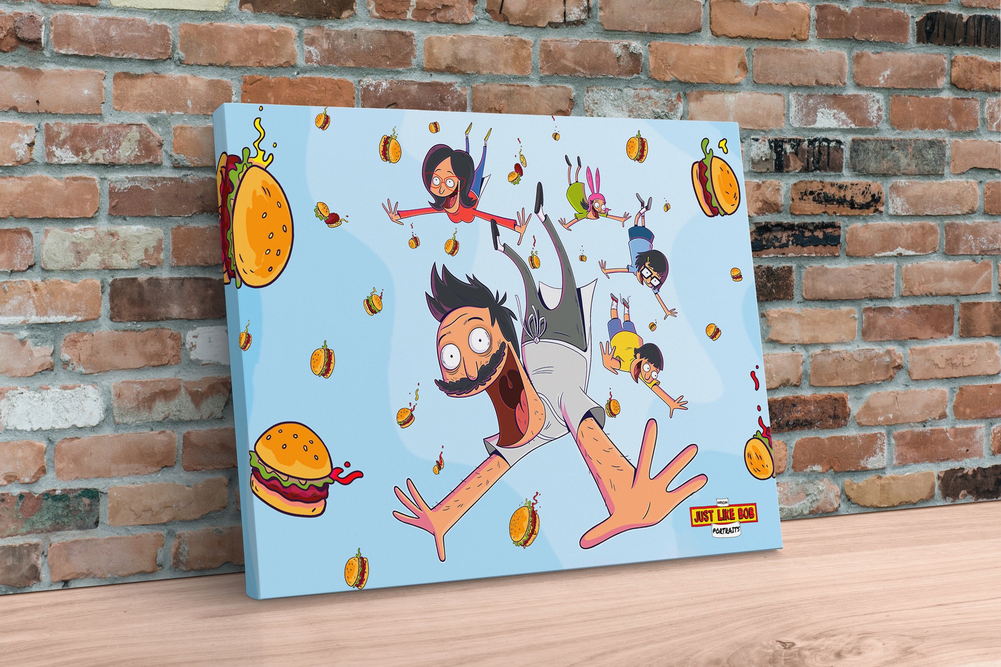 Personalized Just Like Bob Character Portrait | Just Like Bob