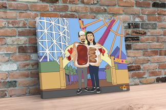 Personalized Just Like Bob Character Portrait | Just Like Bob